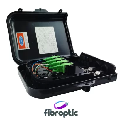 CAJA NAP 8 PUERTOS CON DIVISOR – Fibroptic